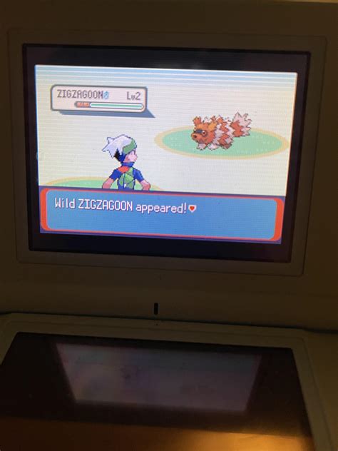 [gen3] Early Shiny Frame Zigzagoon In Pokémon Emerald R Shinypokemon