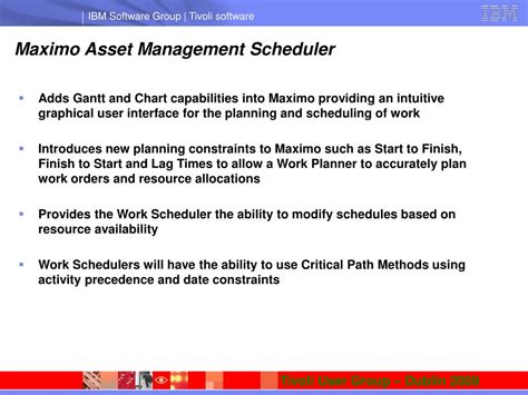 Ppt Maximo Asset Management An Overview Powerpoint Presentation Free Download Id 4993761