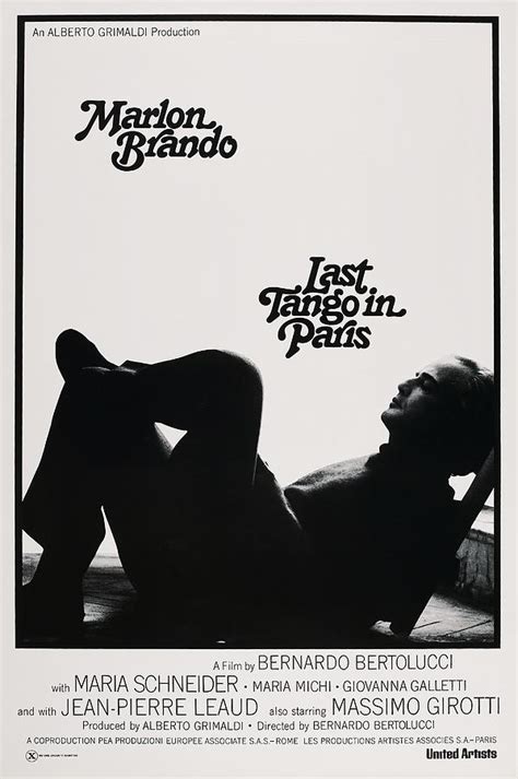 Last Tango In Paris 1972 Original Title Ultimo Tango A Parigi