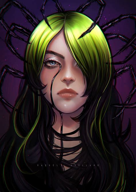 Artstation Billie Eilish Fanart