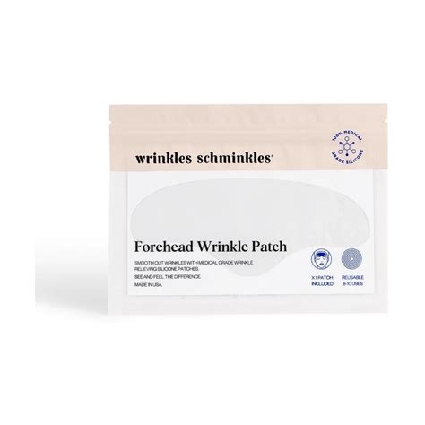 Wrinkles Schminkles Forehead Wrinkle Patch Single Big W