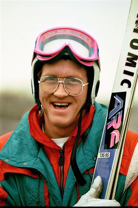 Eddie The Eagle Ate From Bins And Slept In Car Before Olympics Gloucestershire Live