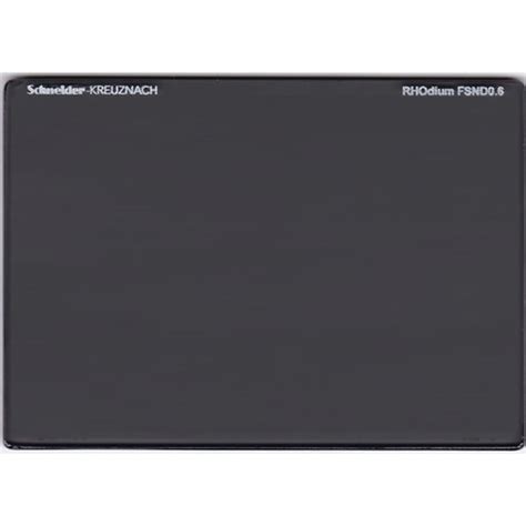 Schneider 4 X 565” Rhodium Full Spectrum Neutral Density Fsnd 06 Filter