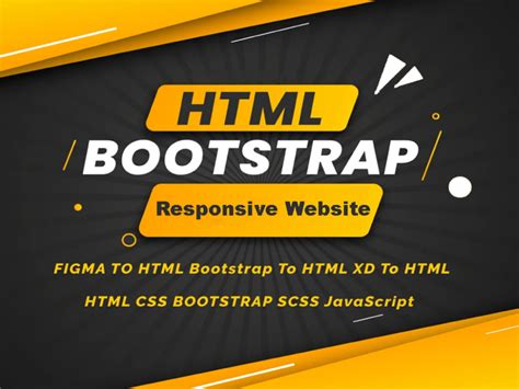 responsive website using html css and bootstrap upwork