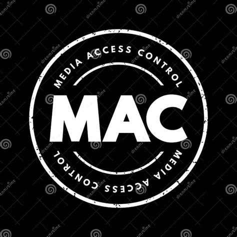 Mac Media Access Control Network Data Transfer Policy That Determines