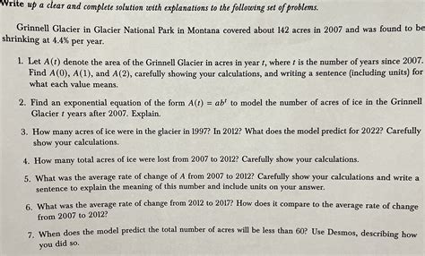 Solved Write Up A Clear And Complete Solution With