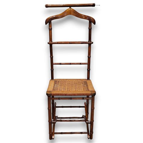 Valet De Chambre Pliant Midcentury Modern En Bois Italie Maison Gustave