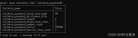 Mysql80安装使用validatepassword插件window系统windows Mysql8 Install Plugins Csdn博客