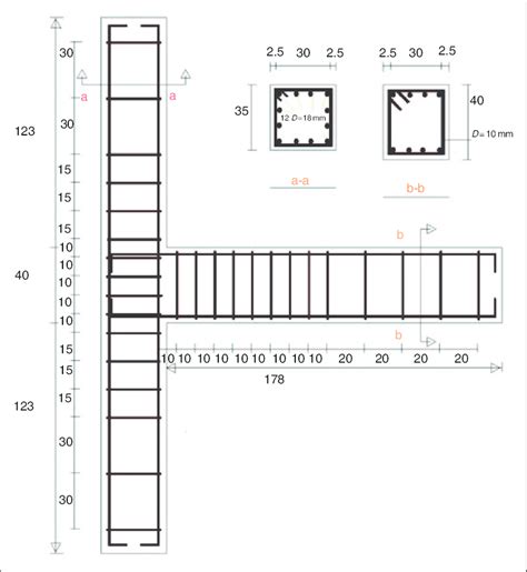 Dimensions And Reinforcement Details Of Specimens Dimensions In Cm