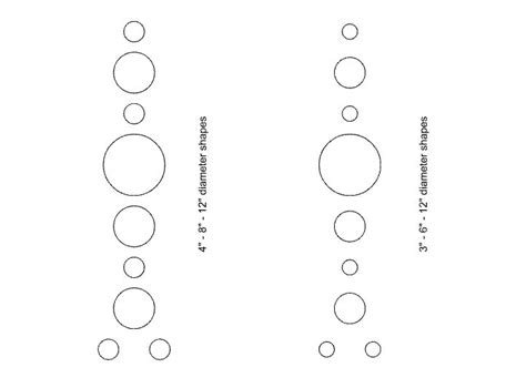 Color Combinations And Circle Sizes
