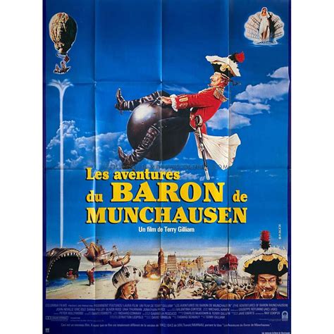 The Adventures Of Baron Munchausen Movie Poster 47x63 In 1988 France