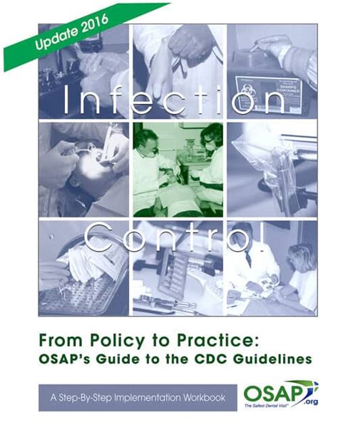 Osap Releases Updated Cdc Guidelines Workbook Orthodontic Products