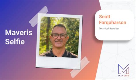 Maveris Selfie Scott Farquharson Maveris