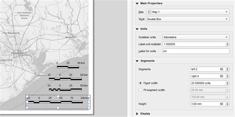 QGIS Scale Bar Segments Geographic Information Systems Stack Exchange