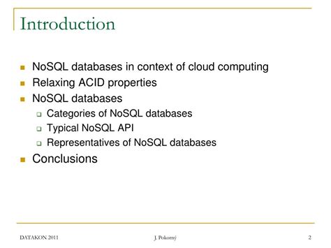 PPT NoSQL Databases PowerPoint Presentation Free Download ID 3333220