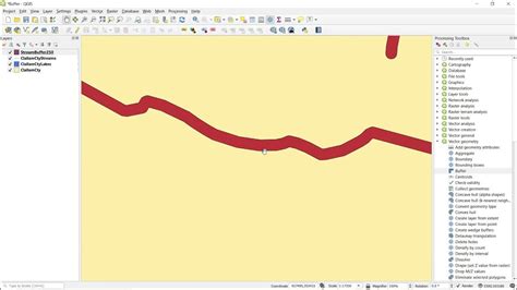 Creating Vector Buffers In Qgis Youtube