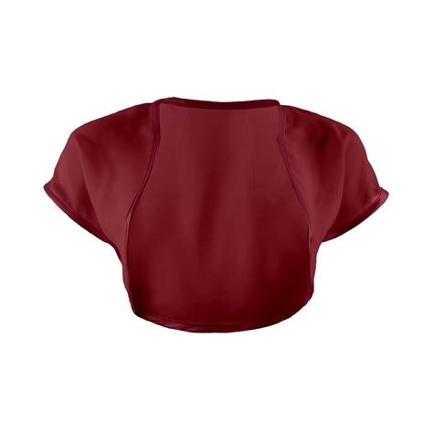Ladies Wine Chiffon Bolero Shrug Sizes 4 32 Etsy