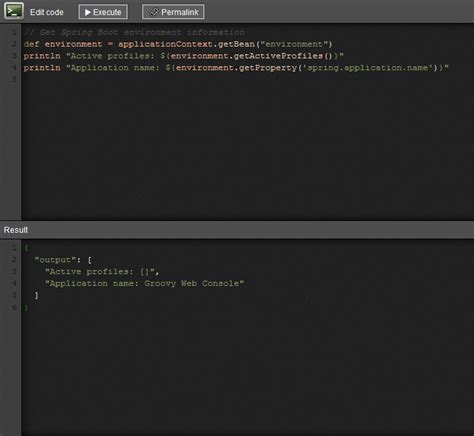 GitHub Gaborbata Groovy Web Console Spring Boot Groovy Web Console