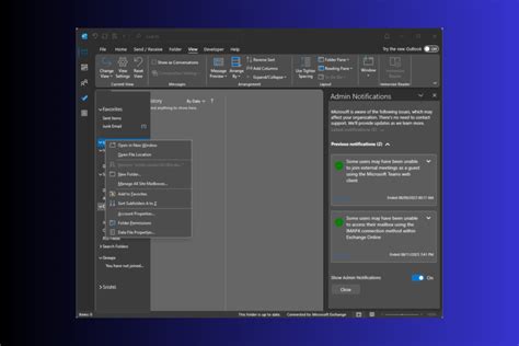 How To Find A Folder I Accidentally Moved In Outlook