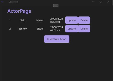 Connect NET MAUI App To SQLite In C CRUD Operations Examples