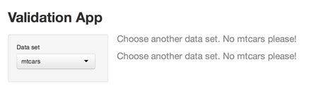 Shiny Write Error Messages For Your UI With Validate