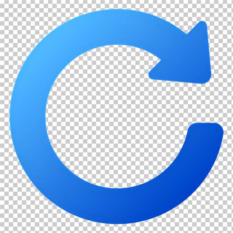 Circle Arrow Blue Circular Refresh Arrow Icon Png Clipart Blue