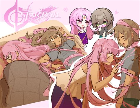 Nonnormalguy Fu Xuan Honkai Star Rail Qingque Honkai Star Rail Honkai Star Rail