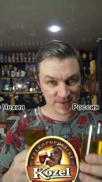 Пиво Kozel Чешское и Российское,слепая дегустация - YouTube