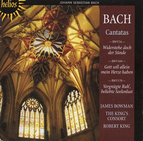 Johann Sebastian Bach 1685 1750 Cantatas Bwv 170 54 E 169 Bowman