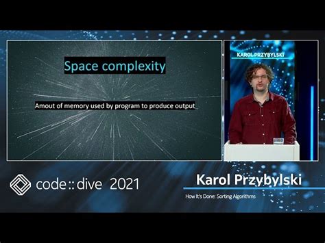 Code Dive Talk How It S Done Sorting Algorithms From Code Dive Conference Class Central