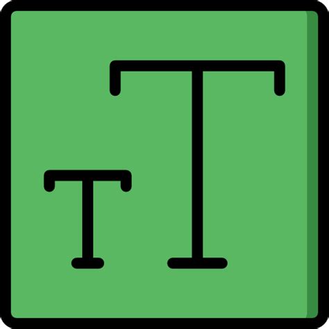 Text Basic Miscellany Lineal Color Icon Text Basic Miscellany Lineal Color Icon