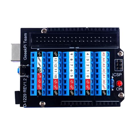 Screw Terminal Shield For Arduino Uno The Pi Hut