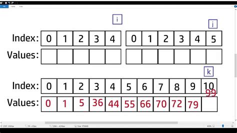 Telugu Python 14 Merging Sorted Arrays Youtube