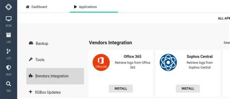 Sophos Central Configuration Sgbox Next Generation Siem And Soar