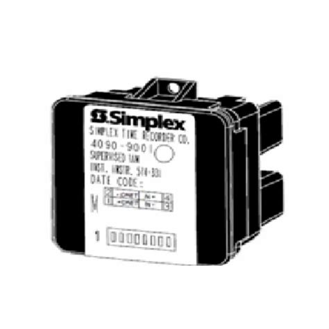 Simplex 4090 9001 Addressable Monitor Module At 2200 Piece Addressable Control Module In