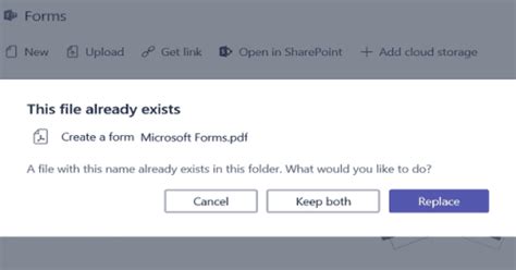 teams a file with the same name already exists technipages