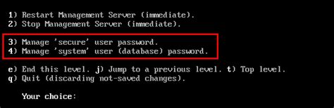 need to reset user system password in gateway environment to connect