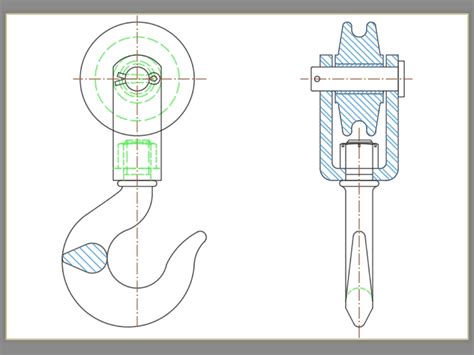 Hook In Autocad Cad Download 24 72 Kb Bibliocad