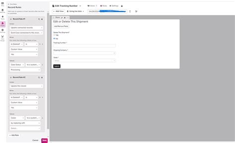 Title Challenges With Conditional Record Updates On Form Submission In