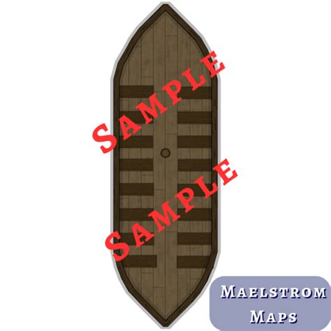 Free Premade Rowboat Map Cartographyassets