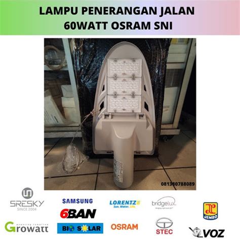 Jual Ledenvo W Dc Osram Lampu Pju Led Watt Street Light Putih V Jakarta Barat