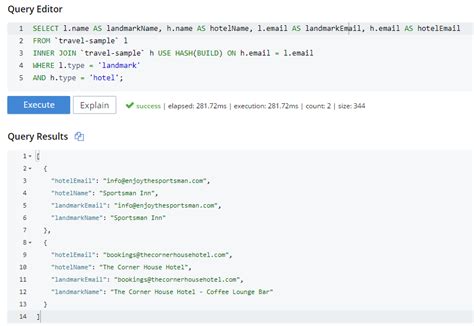 New Querying Features In Couchbase Server 55 The Couchbase Blog