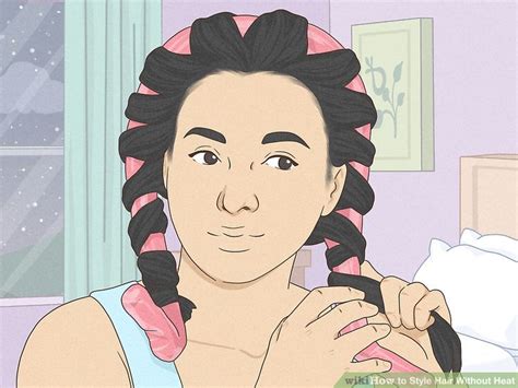 4 Easy Ways To Style Hair Without Heat Wikihow