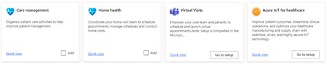 Set Up And Configure Microsoft Cloud For Healthcare Microsoft Cloud For Healthcare Microsoft