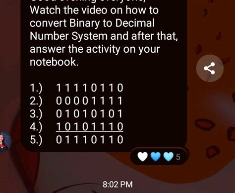 Watch the video on how to convert Binary to | StudyX