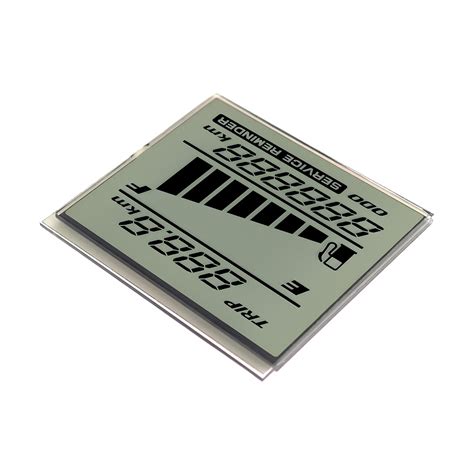 Seven Segment Display Using Lcd Anti Glare Display Screen