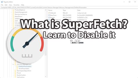 What Is SuperFetch And How To Disable It
