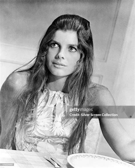 American Actress Katharine Ross As Kate In They Only Kill Their