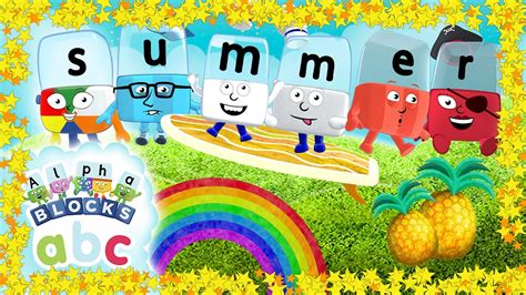 Alphablocks Can You Spell Summer ⛱ Summerfun Learn To Read