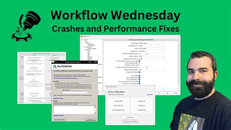 Workflow Wednesday Crashes And Performance Fixes Youtube